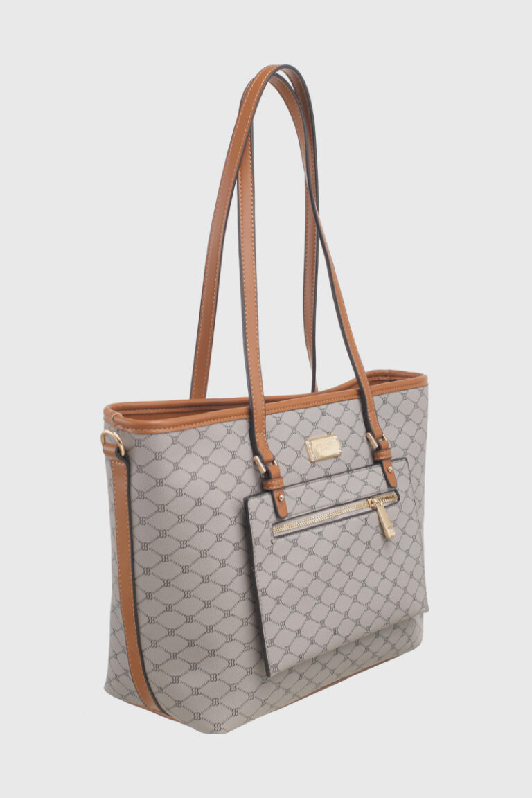 MONOGRAM SHOPPER BAG – Bessie London