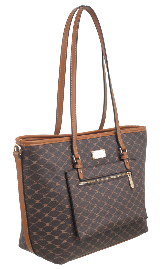 MONOGRAM SHOPPER BAG – Bessie London
