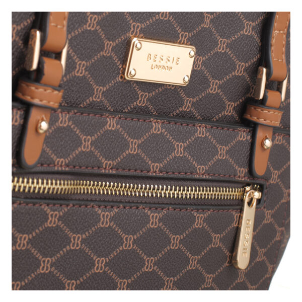 MONOGRAM SHOPPER BAG – Bessie London